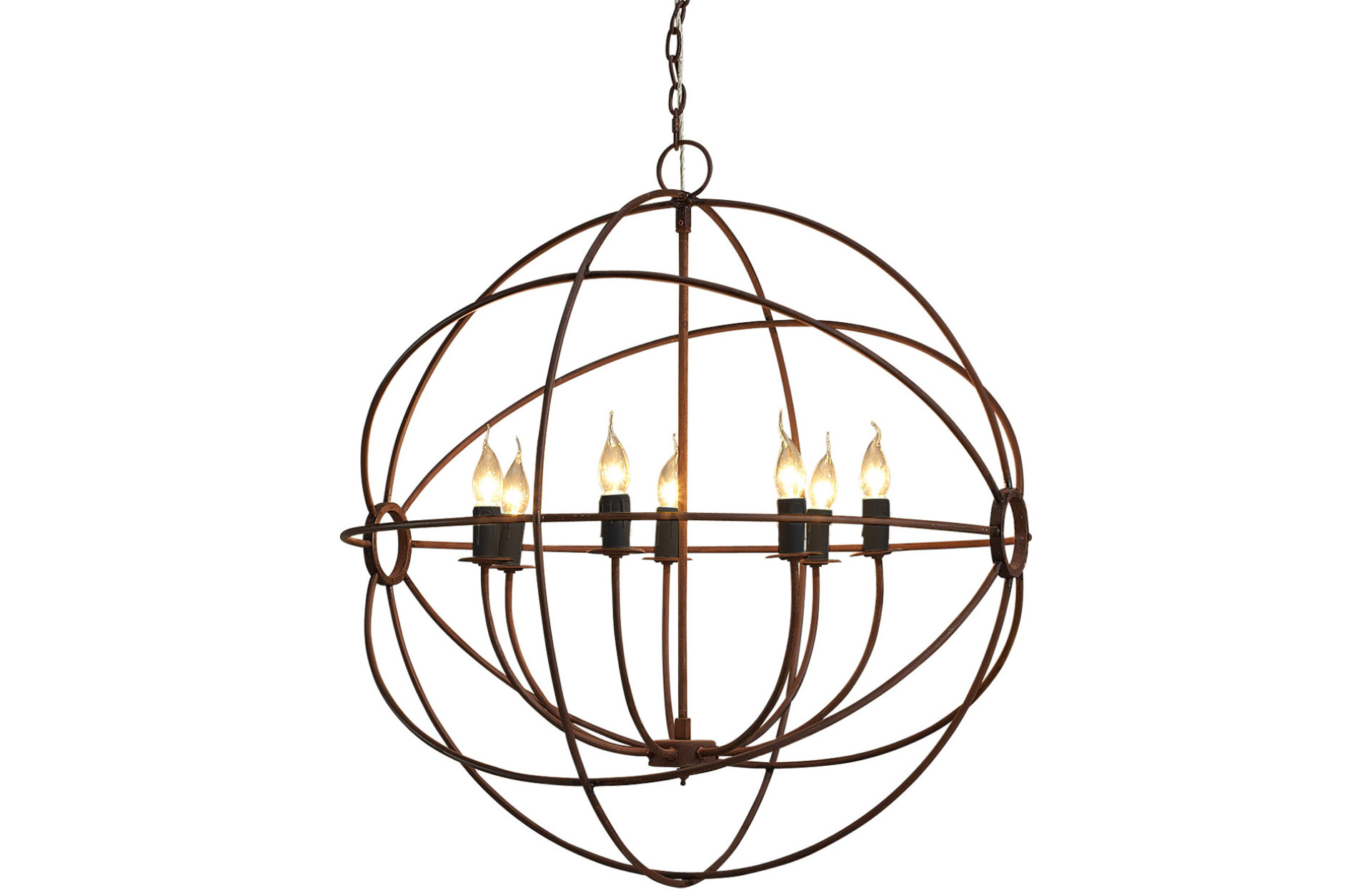 Taklampor Rome Taklampa Rost 80cm Artwood | LampKompaniet
