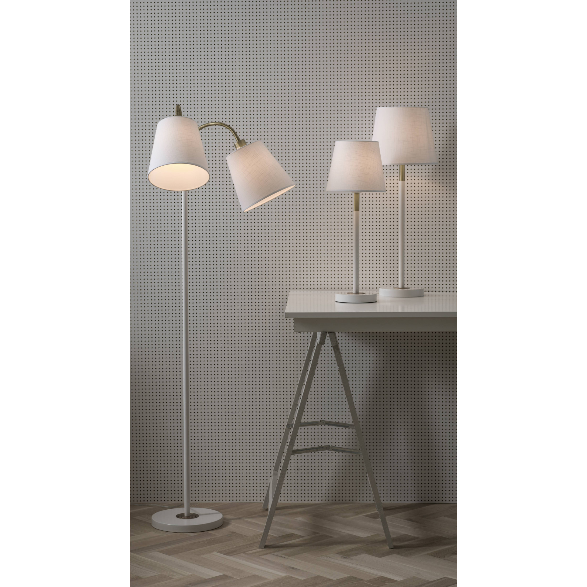 Lamp base Cia Table Lamp Black/Brass 42cm PR Home LampKompaniet